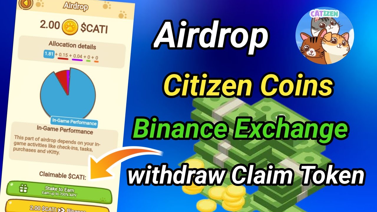 New Update Catizen Coin Airdrop | Binance Exchange | Withdraw Claim ...