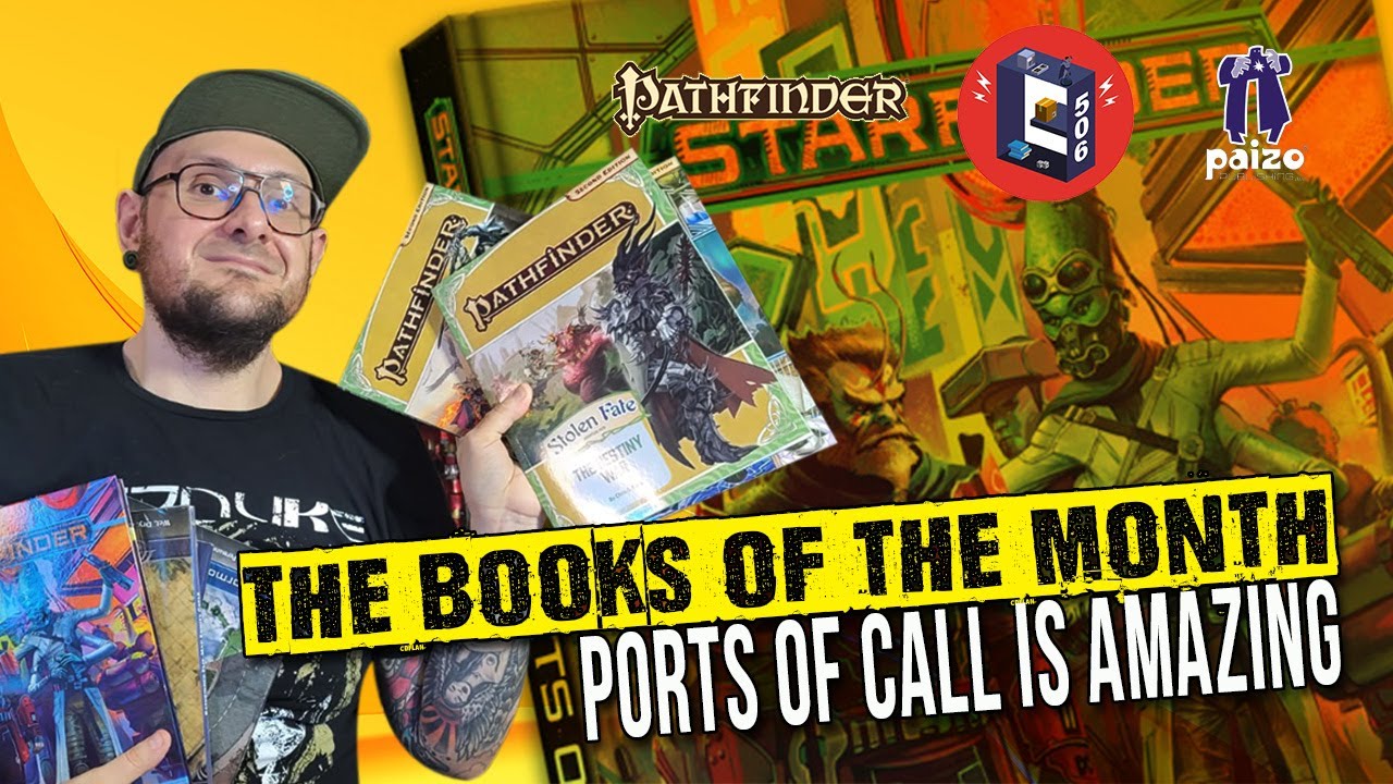 Monthly Paizo Unbox Show and Tell: Ports of Call Hardcover Adventures ...