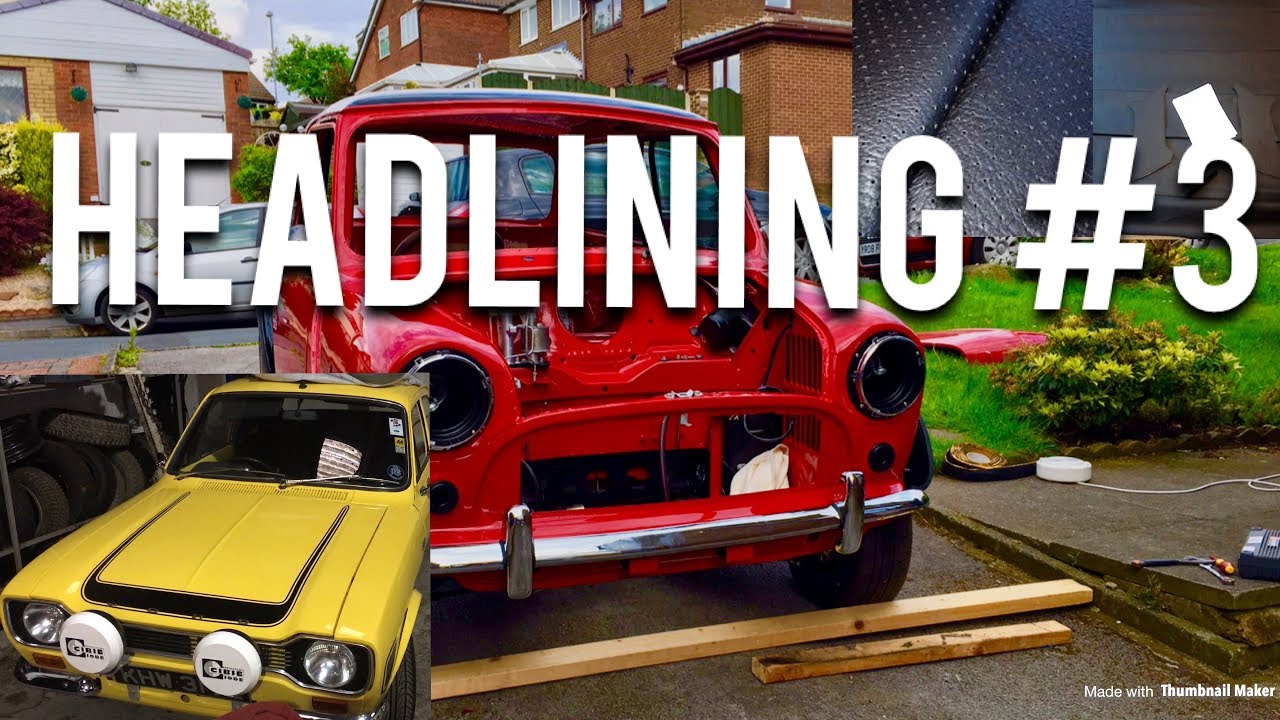 Classic Mini Restoration | Headlining Part 3 | Ft RS2000 - YouTube
