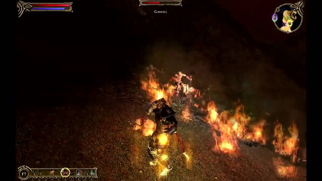 Two Worlds Fire Field - YouTube