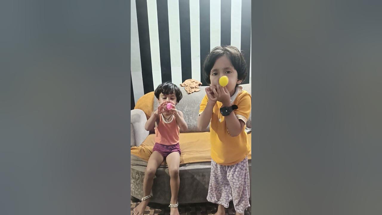 Difficult task is done by both vanya and vedanshi #vanyabajpai #vedanshibajpai #cutebaby #2024 ...