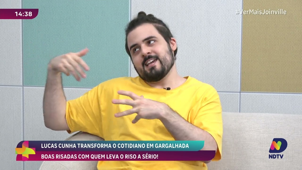 Humorista Lucas Cunha revela segredos do stand-up no Ver Mais | Vídeo
