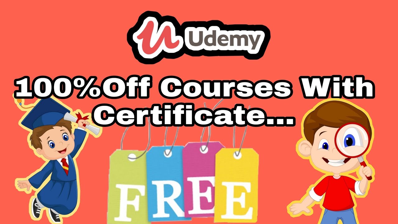 Udemy Certification Courses For Free ... August 2020 - YouTube