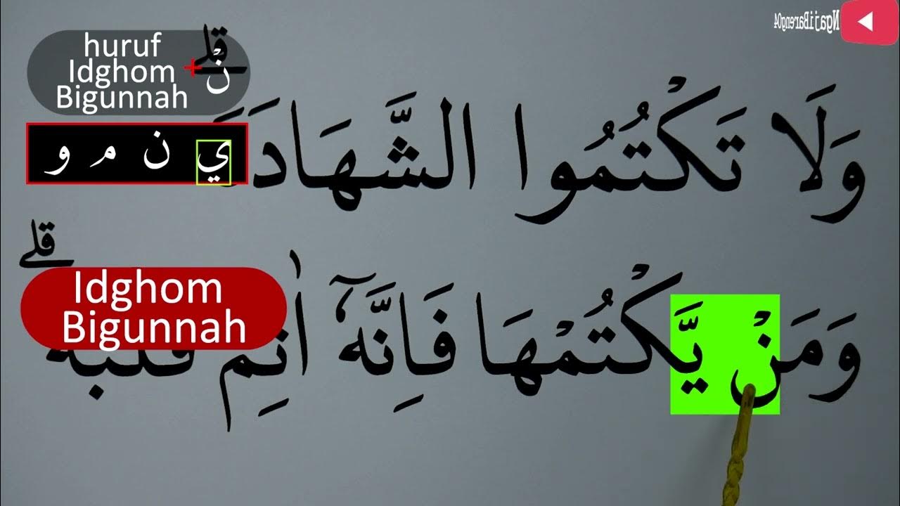 Mengurai Tajwid Surah Al Baqarah Ayat 283 Bag 2 Artinya Cara Baca