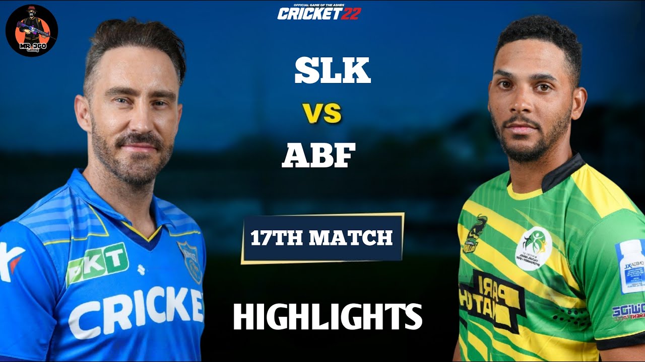 SLK vs ABF 17th Match CPL 2024 Highlights | SLK vs ABF Full Match ...