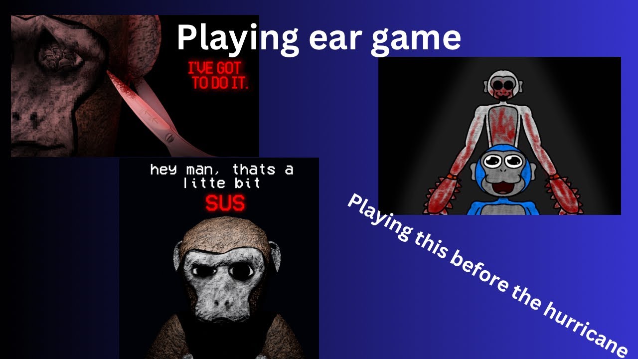 Playing ear game pt 2 coming soon - YouTube