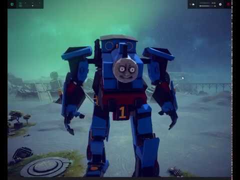 THOMAS IS A MECH? | Besiege - YouTube