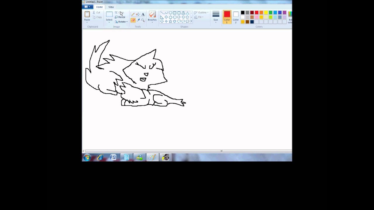 Sweetpaw's death *speedpaint* - YouTube