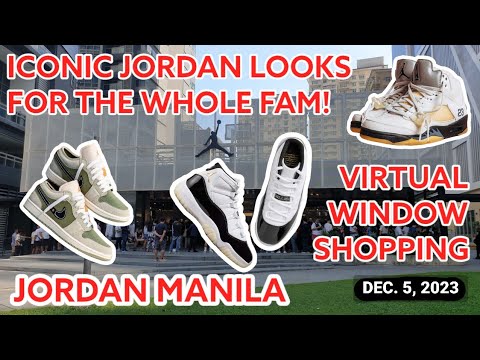 Jordan Manila | Iconic Jordan Looks For The Whole Fam! Virtual Window ...