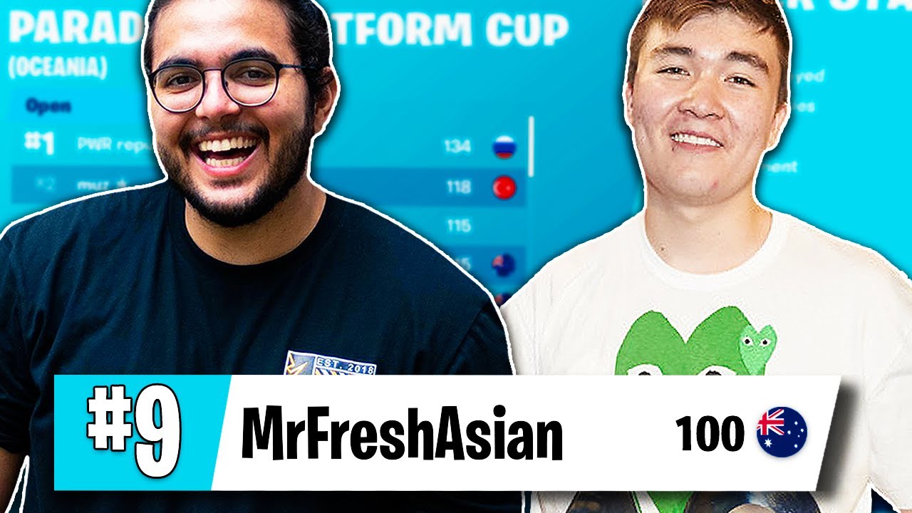 I Coached MrFreshAsian in a Solo Cash Cup (9th) - YouTube