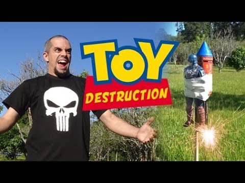 TOY Destruction * Parodia de Toy Story * Destruyendo muñecos! - YouTube
