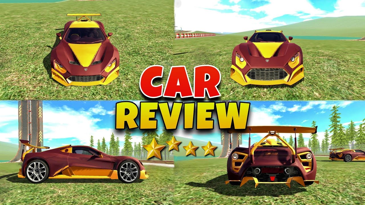 REVIEW OF NEW SPORTS CAR ZENVO 💥 || INDIAN BIKES DRIVING 3D - YouTube