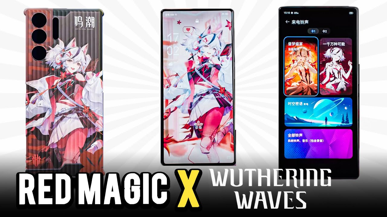 WAIFU PHONE?! RedMagic x Wuthering Waves Camellya Edition Unleashed ...