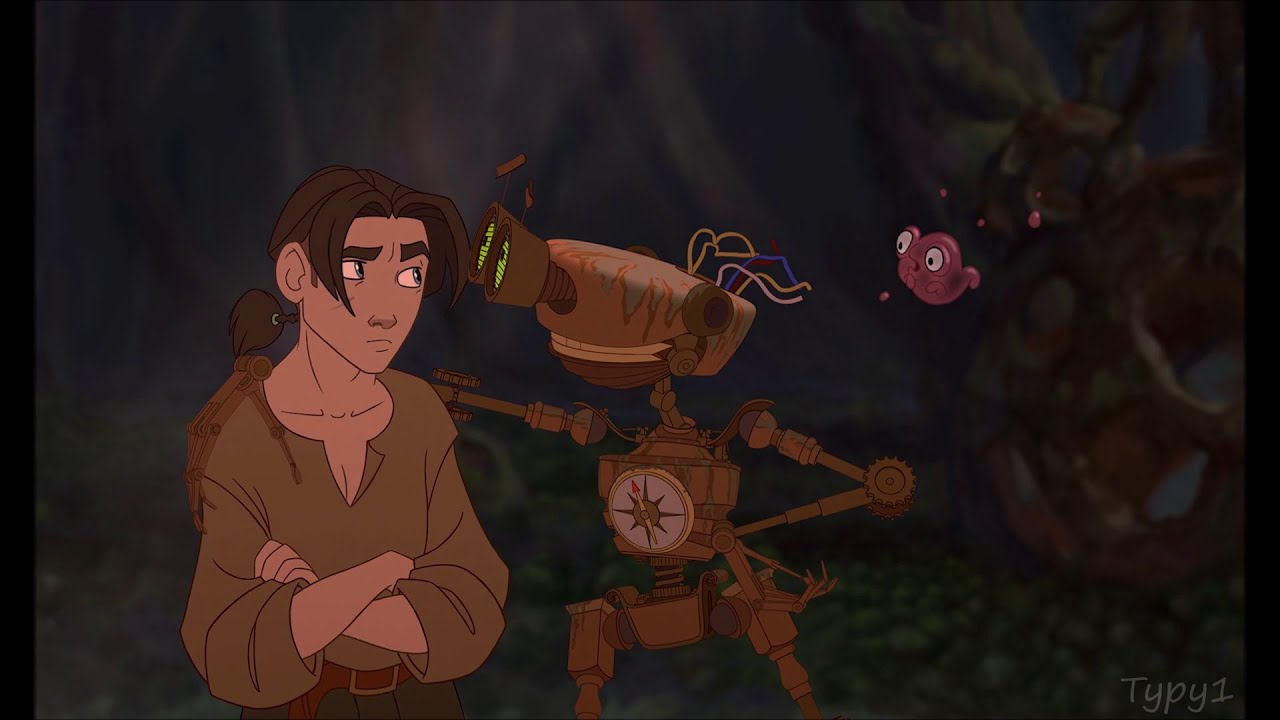 Treasure Planet - Jim Meets (Finds) B.E.N (Finnish) [HD] - YouTube