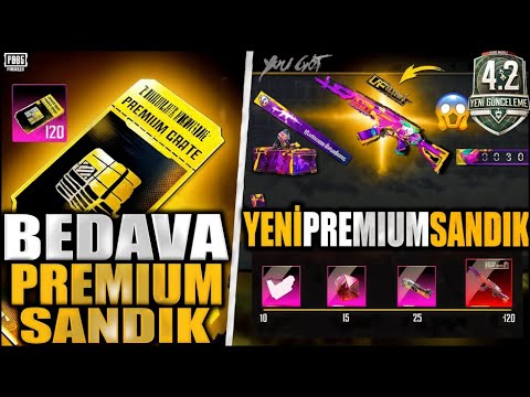 😱 YENİ PREMIUM SANDIK | YENİ BUZ DİYARI | YENİ NİHAİ | 4.2 GÜNCELLEME | PUBG MOBILE