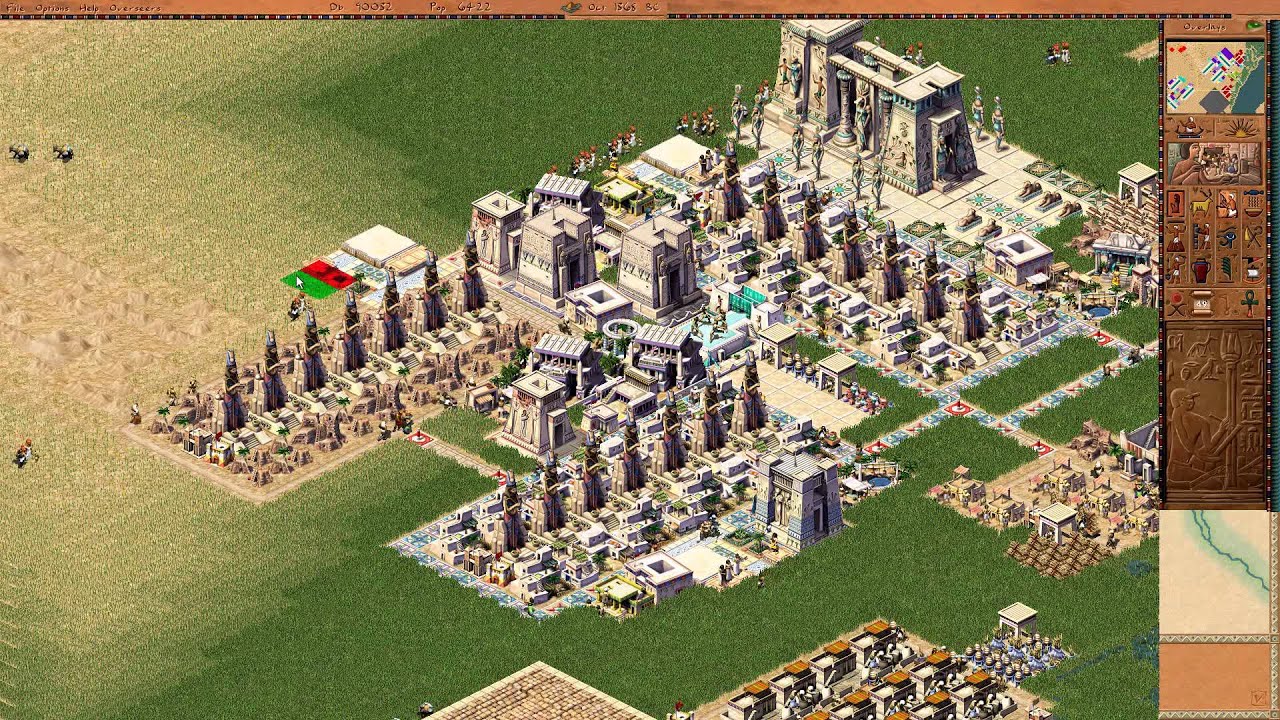 Pharaoh Walkthrough: Mission 24 - Hetepsenusret (Kahun) [2/5] - YouTube