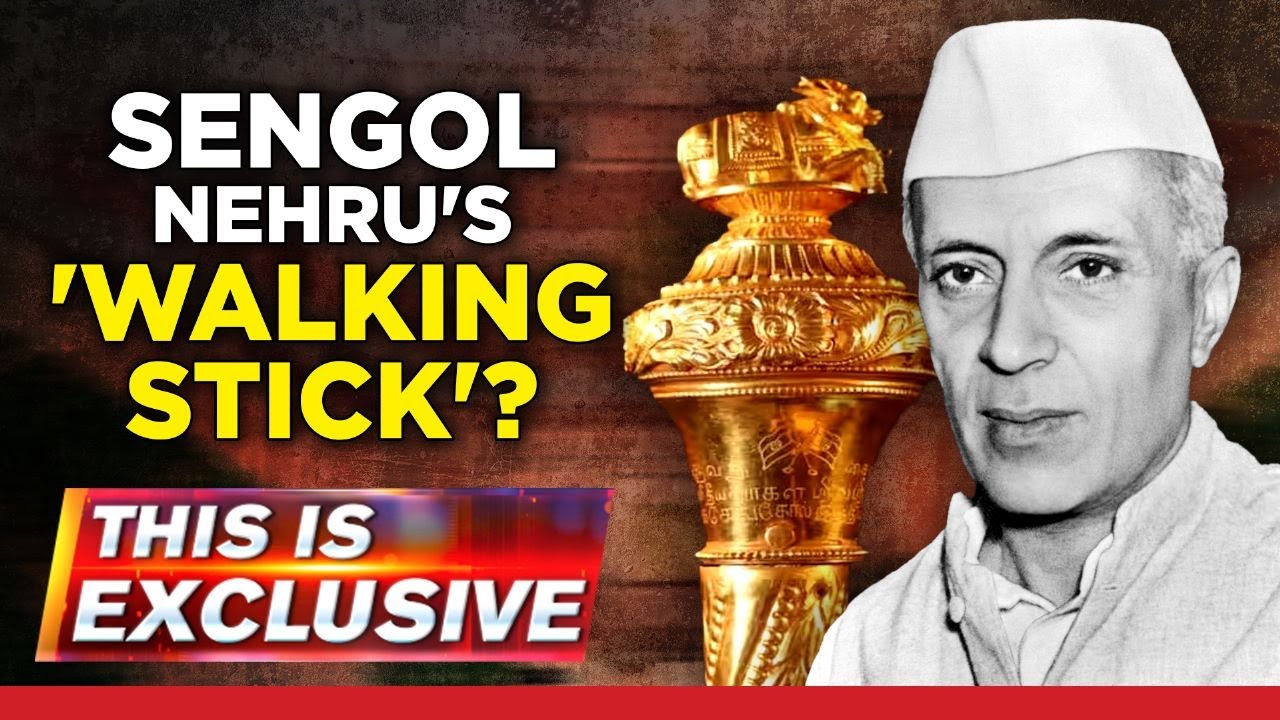 Sengol, symbol of transfer of power was hidden as Nehru's 'walking ...