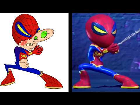 Spidey in space 🚀 marvel's spidey and his amazing friends - Robo spideys