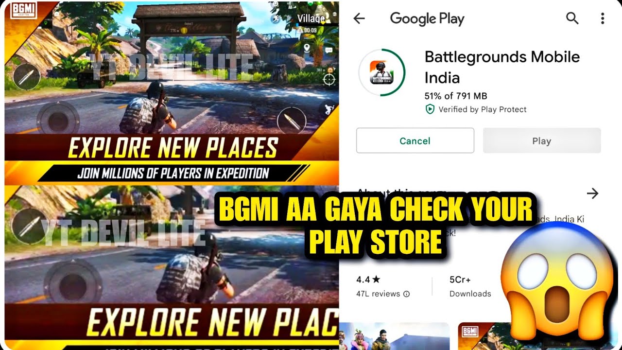 HOW TO START BGMI 👀 Bgmi 2.6 Update DOWNLOAD | BGMI ON YOUR PLAY STORE ...