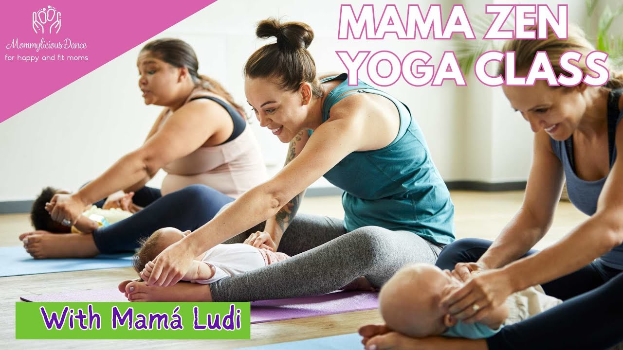 Mama Zen Babywearing Yoga Class By Mommylicious Dance Studio in Vienna ...