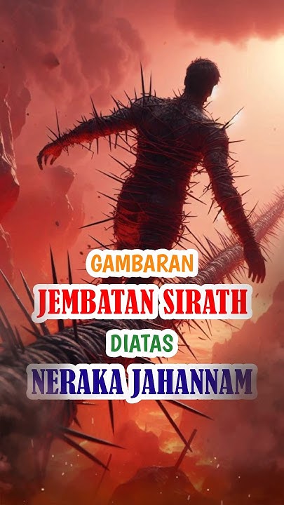 Gambaran Jembatan Shirath diatas Neraka Jahannam #catatanqurra #shortsfeed #islam #dakwah - YouTube