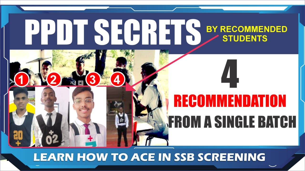 PPDT examples | PPDT Practice | PPDT of Recommended Candidates | ppdt ...