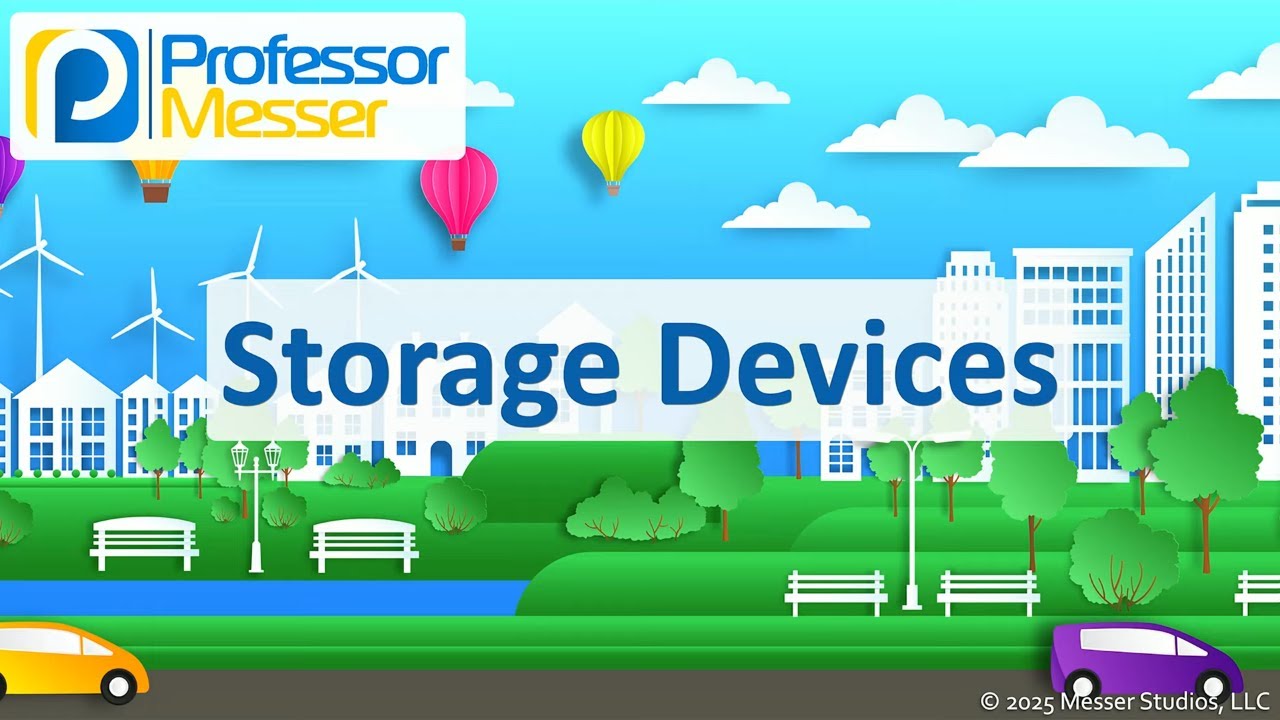 Storage Devices - CompTIA A+ 220-1201 - 3.4 - YouTube