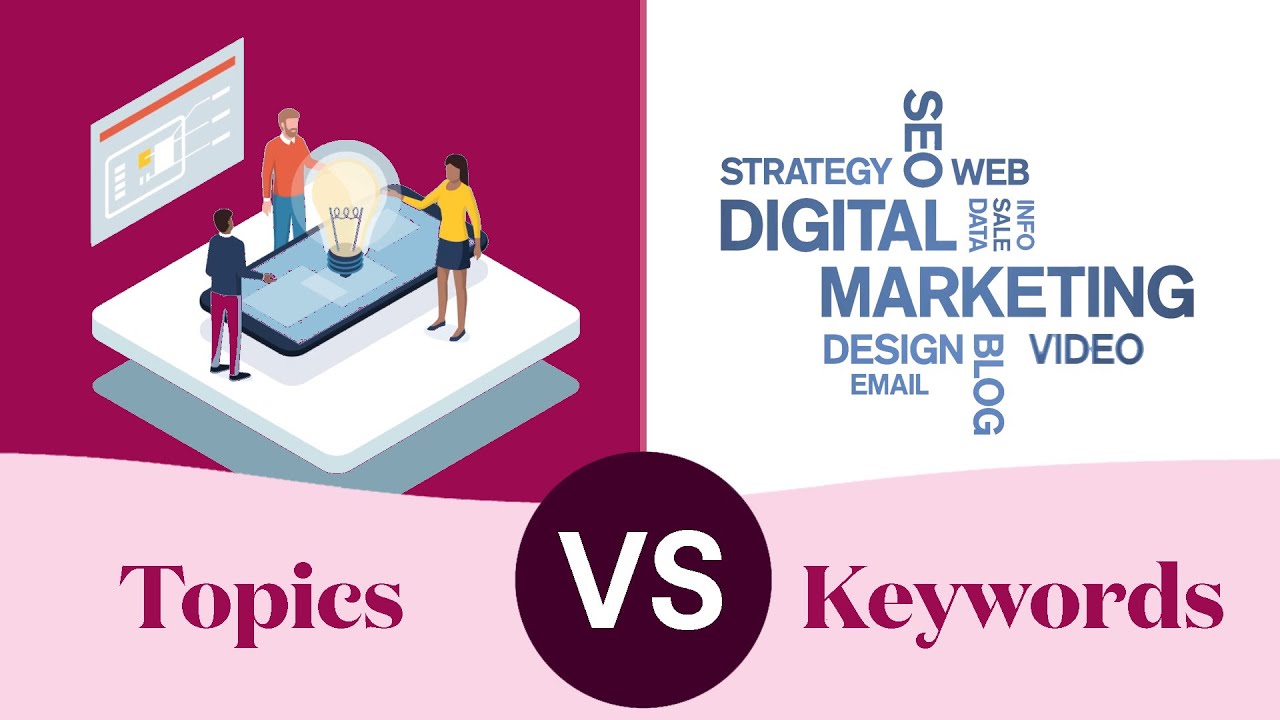 Topics Vs. Keywords | A ClearVoice Comparison - YouTube