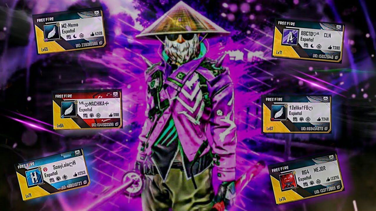 LAS ID DE YOUTUBERS FAMOSOS EN FREE FIRE 2021| MEMOUNSTRO, BEBECITO FF, ZELIKA, RG4 MEJOR ...