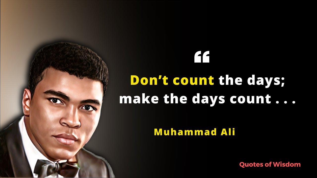 Muhammad Ali Clay Quotes That Will Encourage You | Muhammad Ali Boxer ...