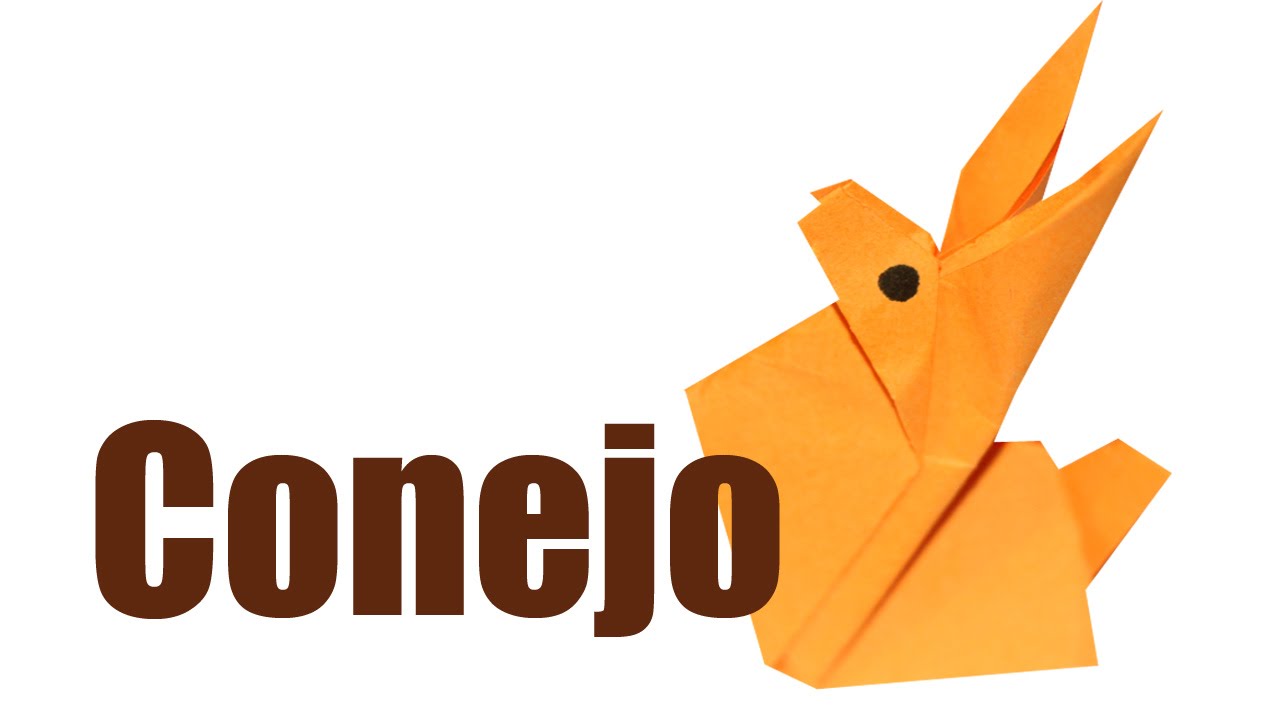 Como hacer un Conejo de papel - ANIMALES DE PAPEL - origami Conejo ...