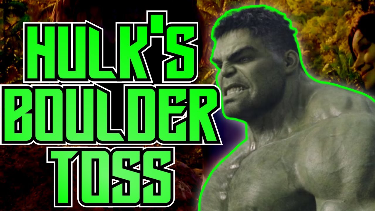How Did Hulk Throw a Boulder Into Space? - YouTube