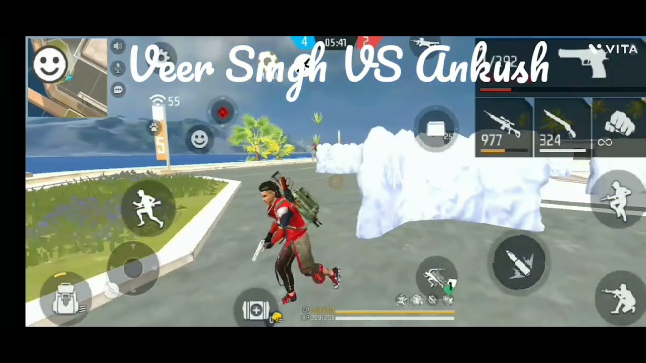 Veer Singh gamming VS Ankush gaming - YouTube
