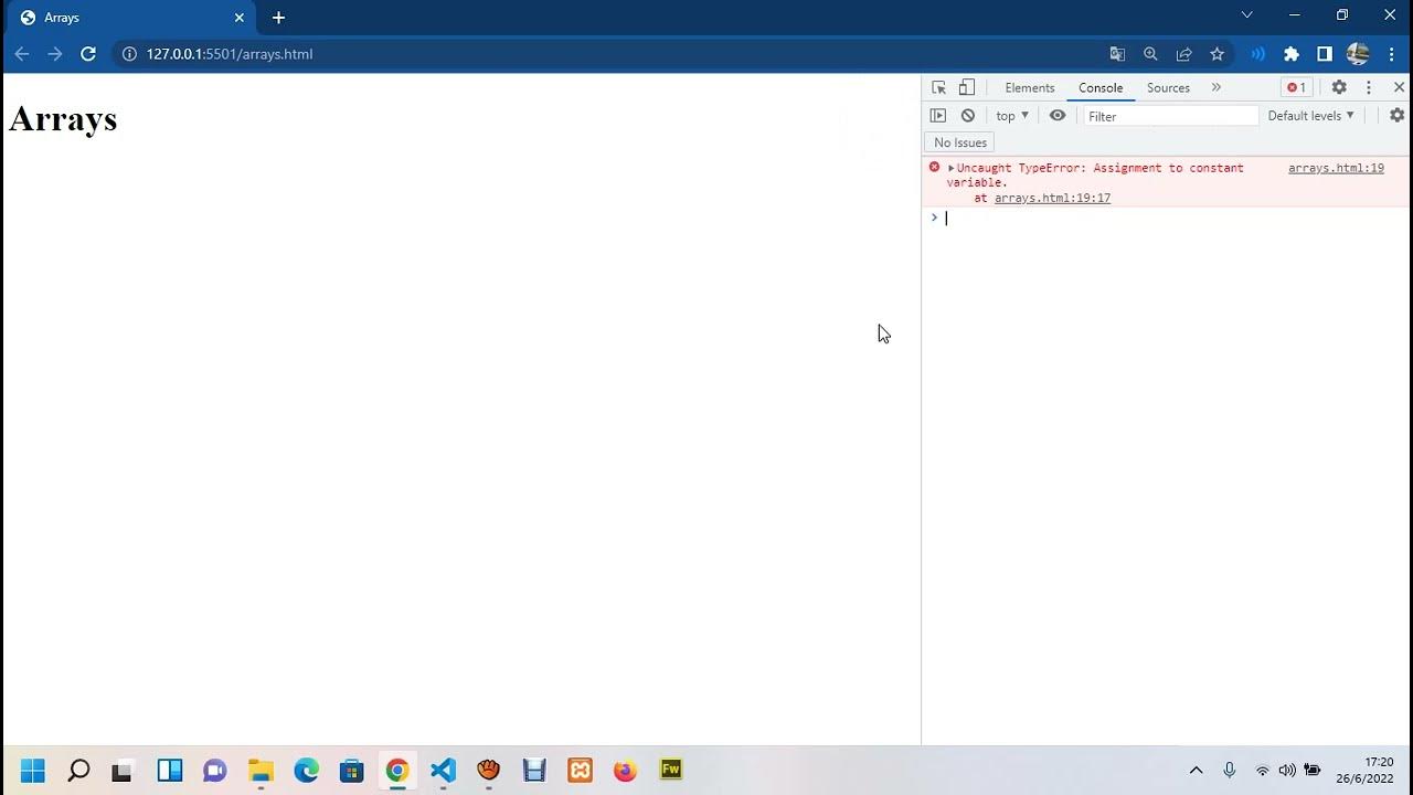 Javascript Arrays Null Undefined Nan Youtube