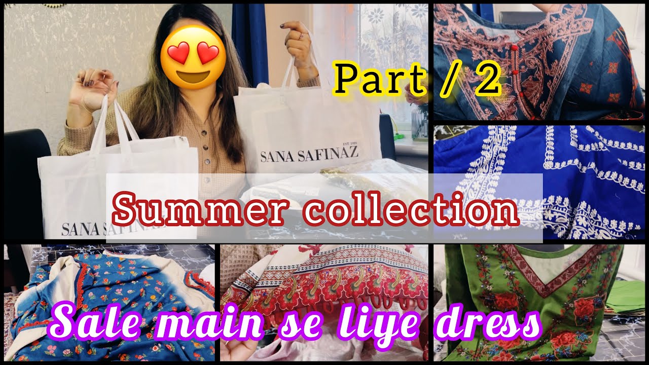 My beautiful summer collection / part : 2 - YouTube