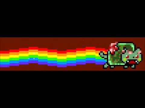Can You Survive-10 Minutes of Zombie Nyan Cat - YouTube