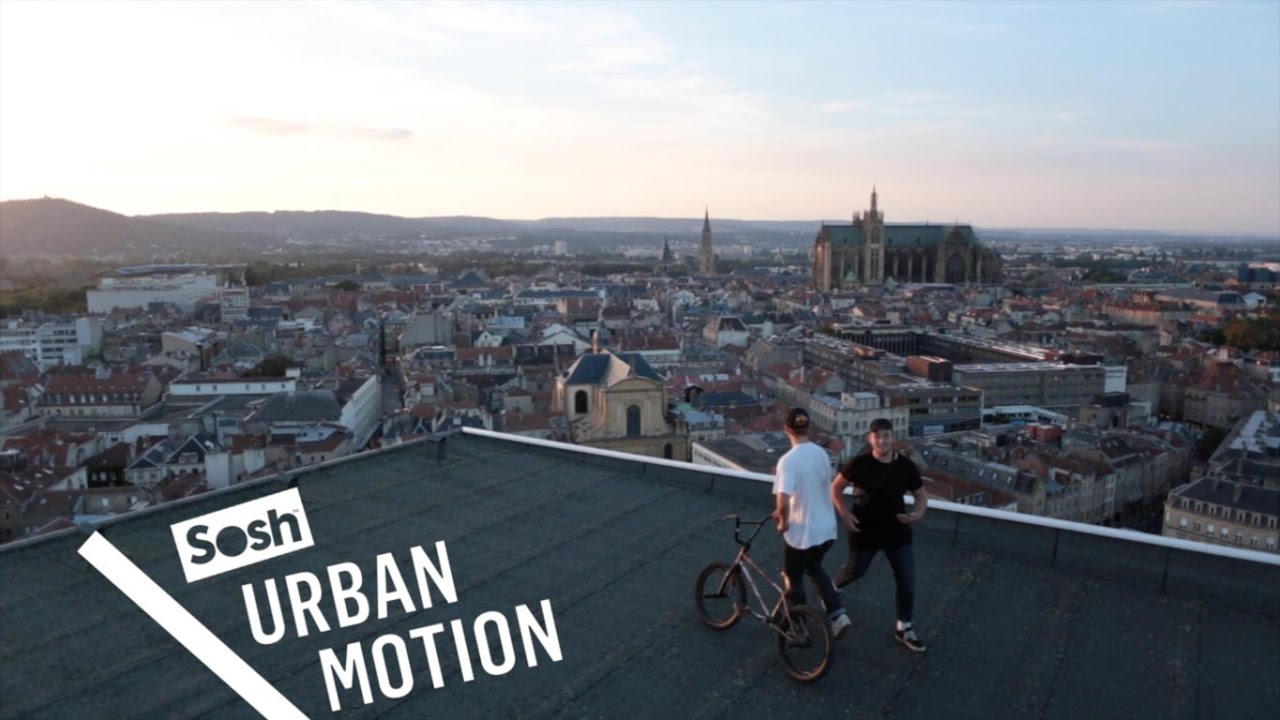 Bmx in Metz: Adrien Lecomte X Marc Dubois Soshurbanmotion - YouTube
