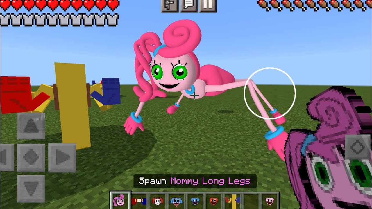 [3D ADD-ON] REALISTIC Poppy Playtime ADDON in Minecraft PE - YouTube