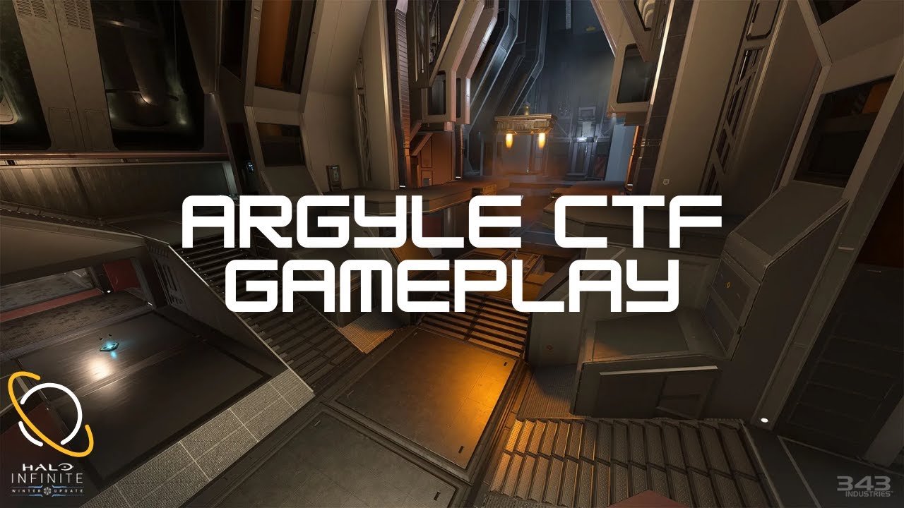 CTF on NEW Halo Infinite Map Argyle! - YouTube