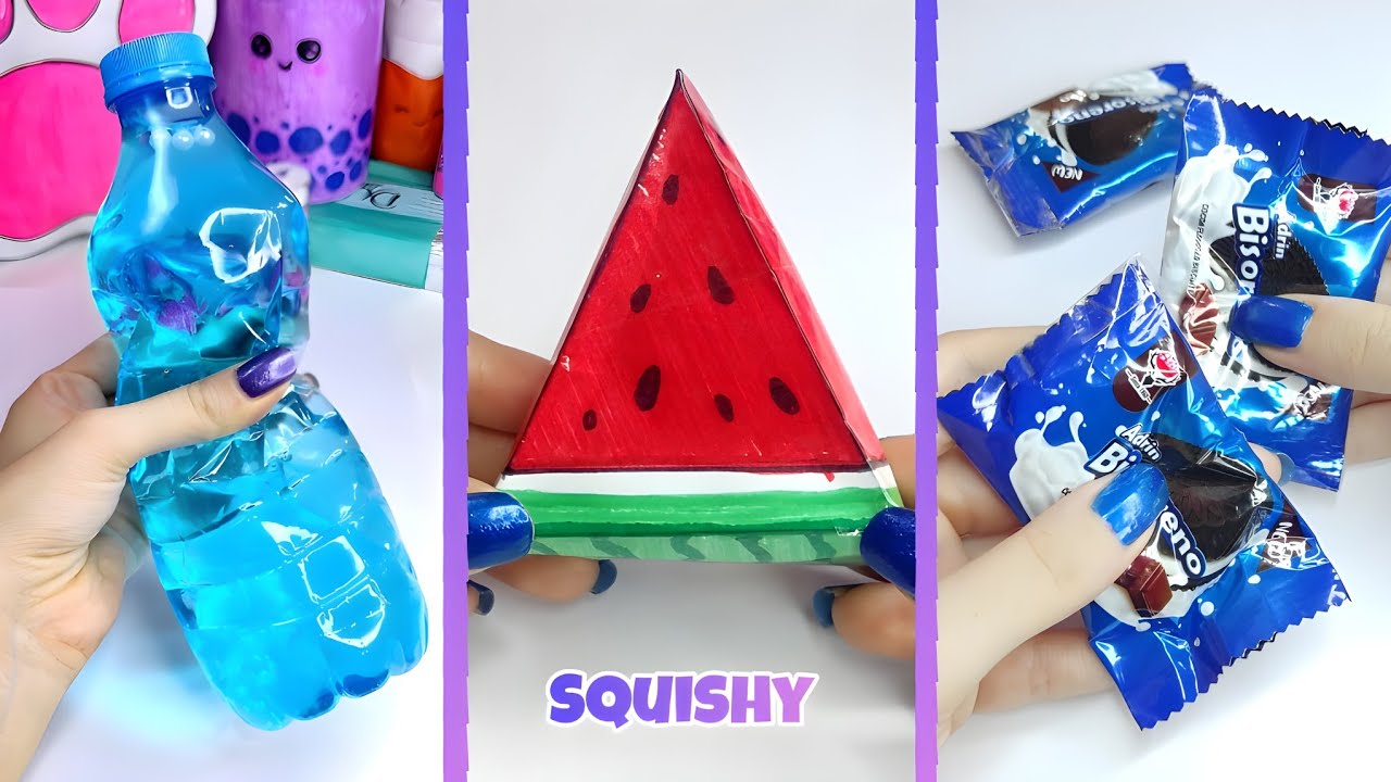 How to Make 3 DIY Squishy ideas - step by step paper squishy tutorial ...