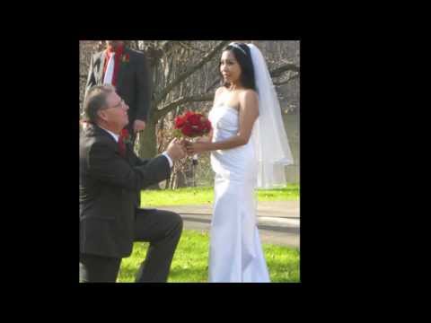 AMERICAN AND FILIPINA pinay -BEST WEDDING- Part 1
