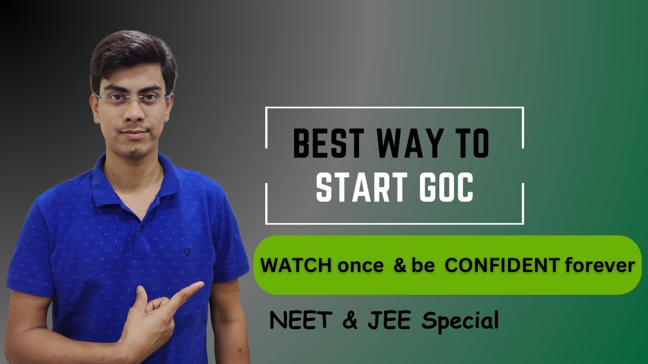 GOC strategy || General Organic Chemistry || NEET & JEE - YouTube