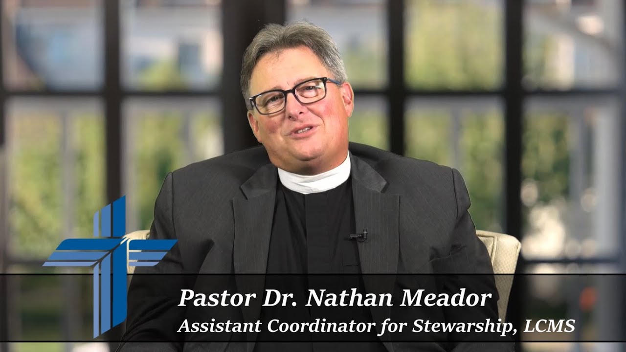 Stewardship Conversion: A Theology of Stewardship || Rev. Dr. Nathan ...