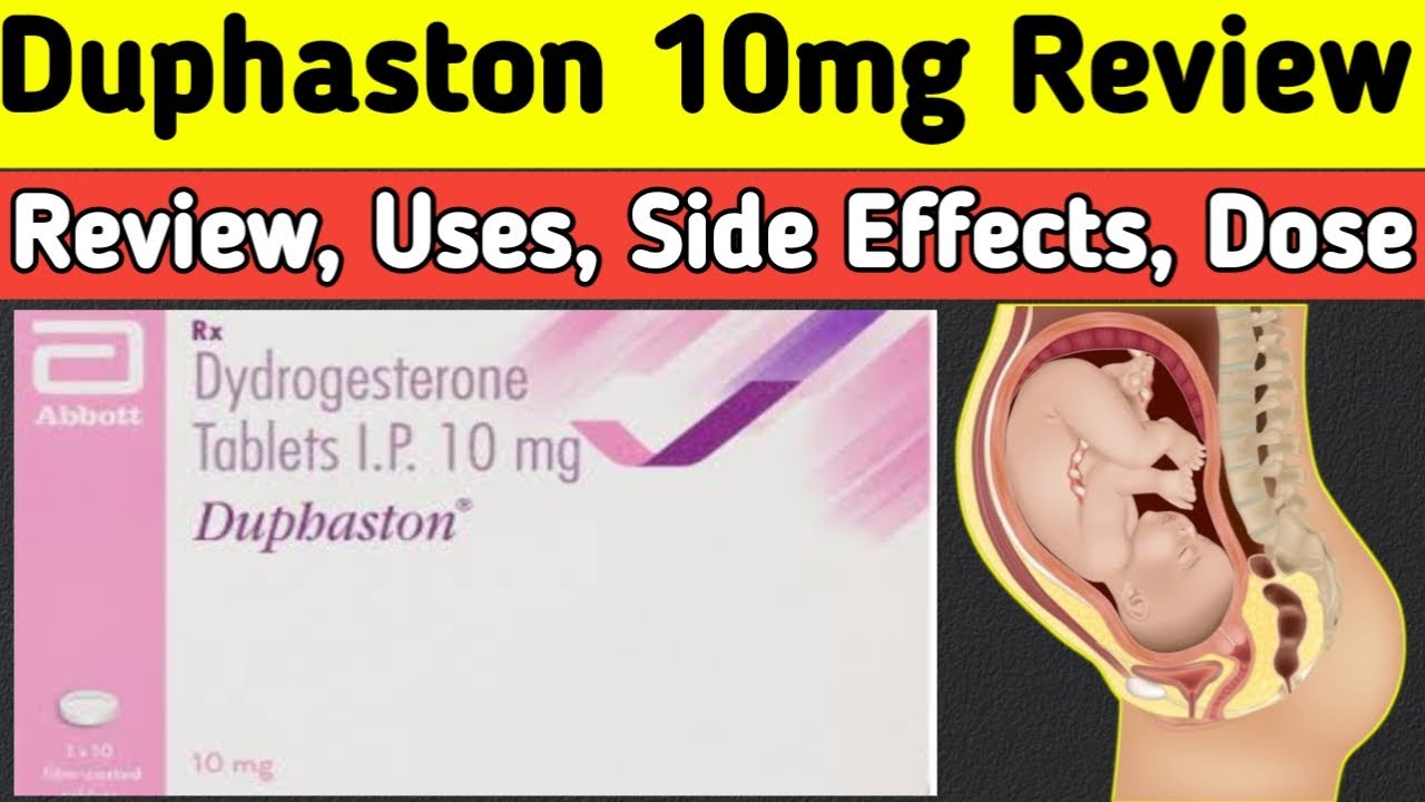 Dydrogesterone tablets ip duphaston 10 mg in hindi - Uses, Side Effects ...