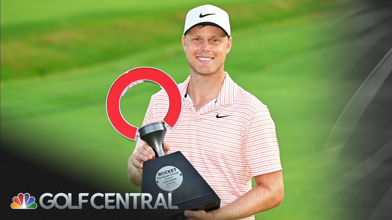 Cam Davis comes 'out of nowhere' to win Rocket Mortgage Classic | Golf Central | Golf Channel ...
