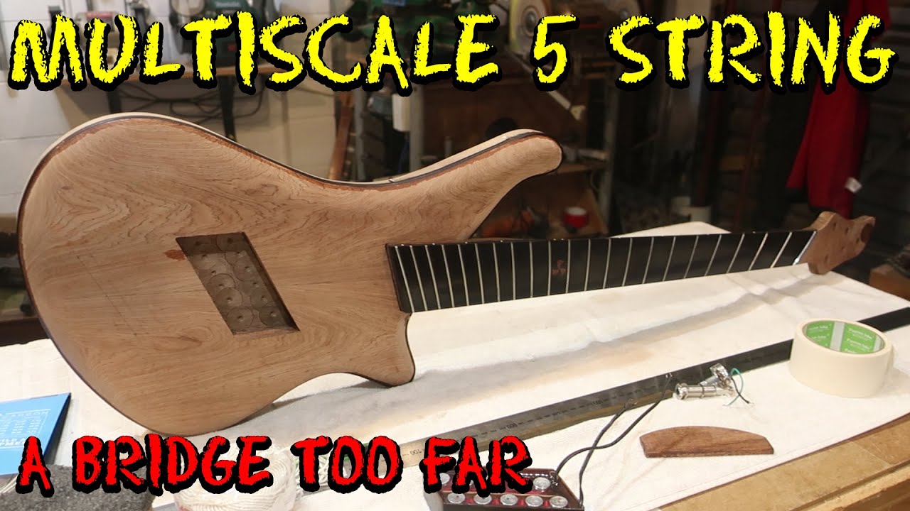 Multiscale 5 string Bass Episode 4 - Cavities, bridges, applying the ...