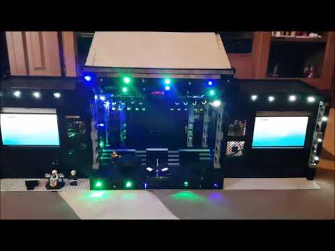 LEGO - Massive concert stage - MOC - YouTube