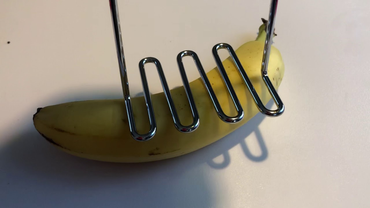 Smashing a Banana with the Peel still on ASMR!!! - YouTube
