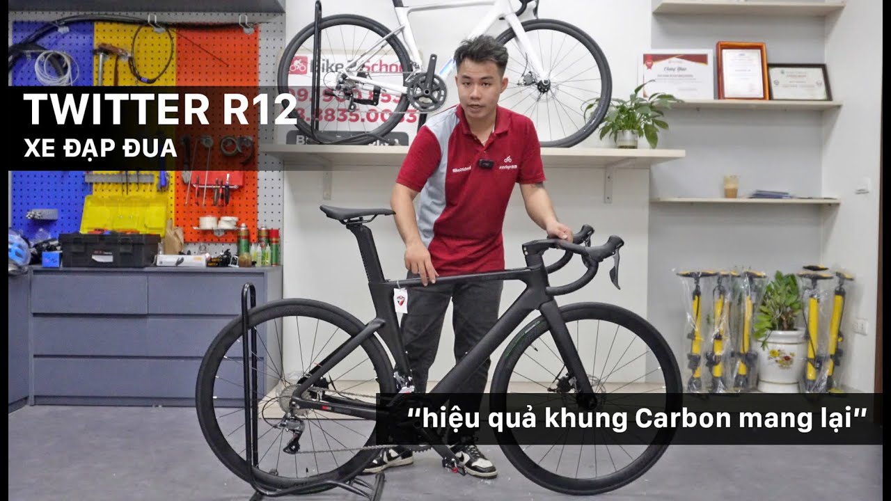 Twitter R12 - Xe đạp đua cao cấp, chất lượng hàng đầu - YouTube