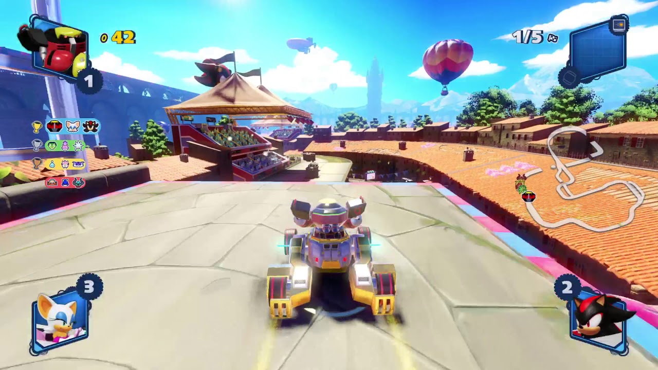 Team Sonic Racing - Omega - Team Dark - YouTube
